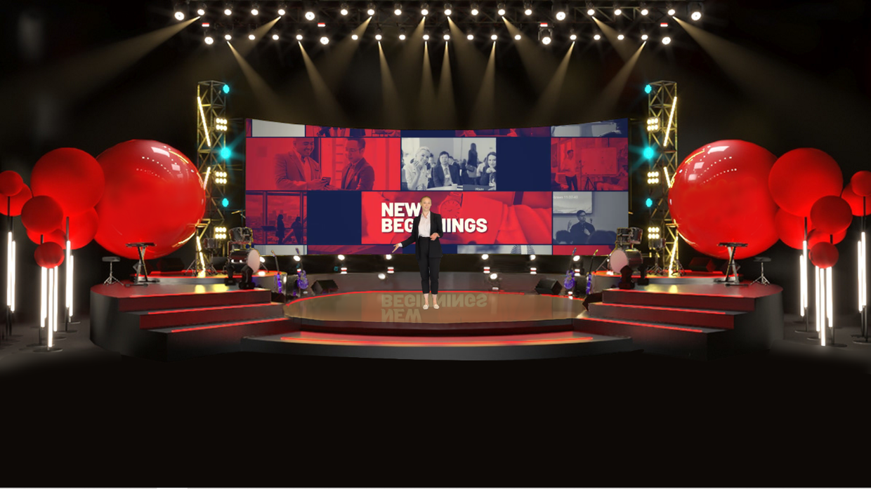 Studio Virtual Set 156 || Vmix ProSet – konovaphoto