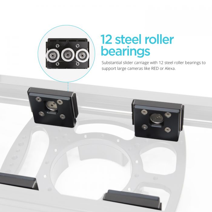 Konova K-Cine Heavy Duty Camera Slider – konovaphoto Konova K-Cine Heavy Duty Camera Slider – konovaphoto